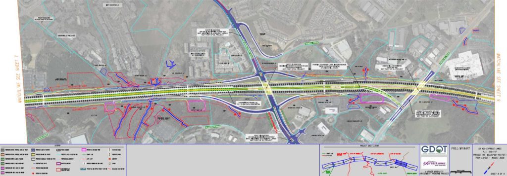 SR 400 Express Lanes Addition | GDOT Project 0001757