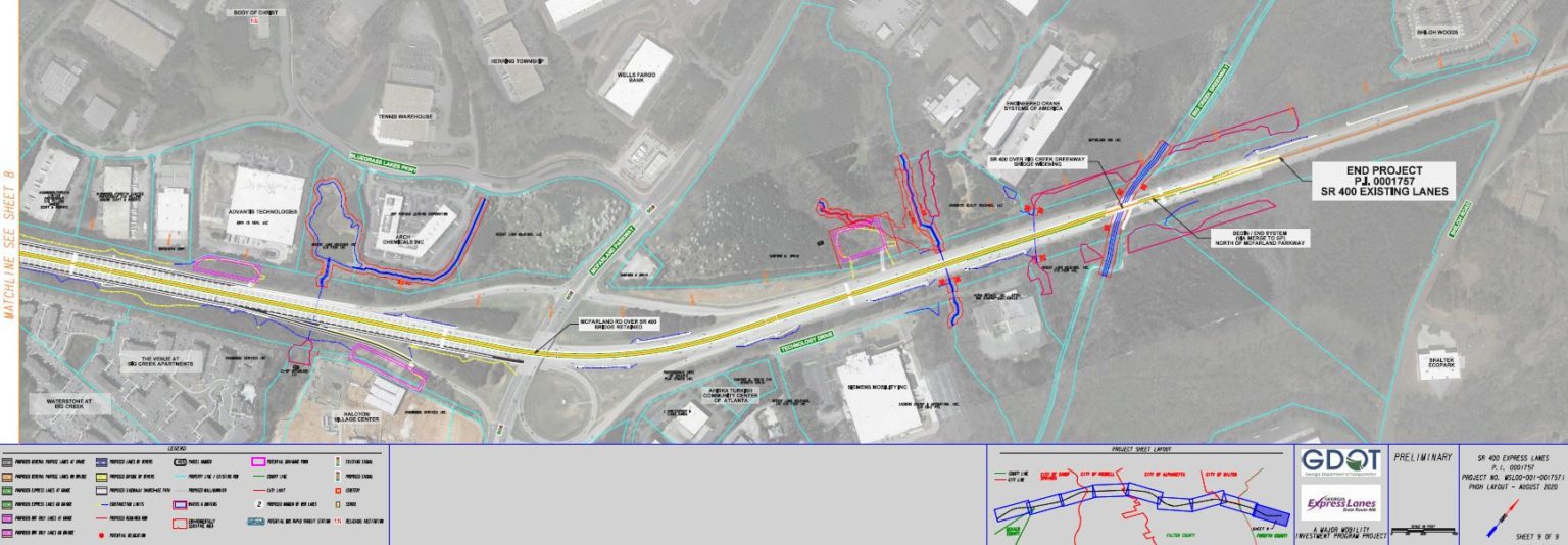 SR 400 Express Lanes Addition | GDOT Project 0001757