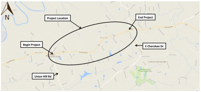 SR 20 Widening Project (Union Hill Rd. to East Cherokee Dr.)