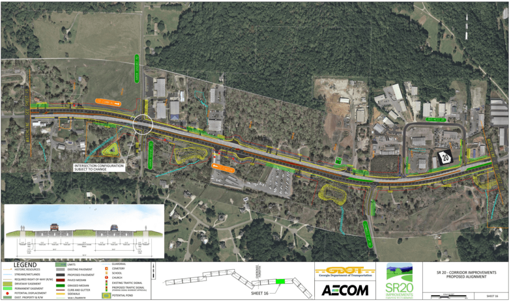 SR 20 Widening | GDOT Project 0003682