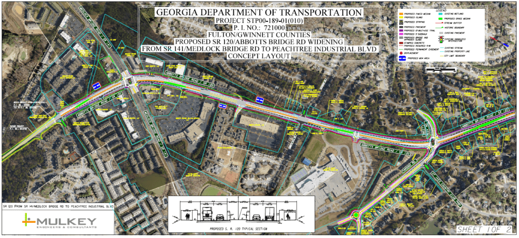 SR 120 Road Widening | GDOT PI #721000