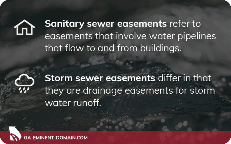 What Is a Sewer Easement? | GA Eminent Domain Law Firm