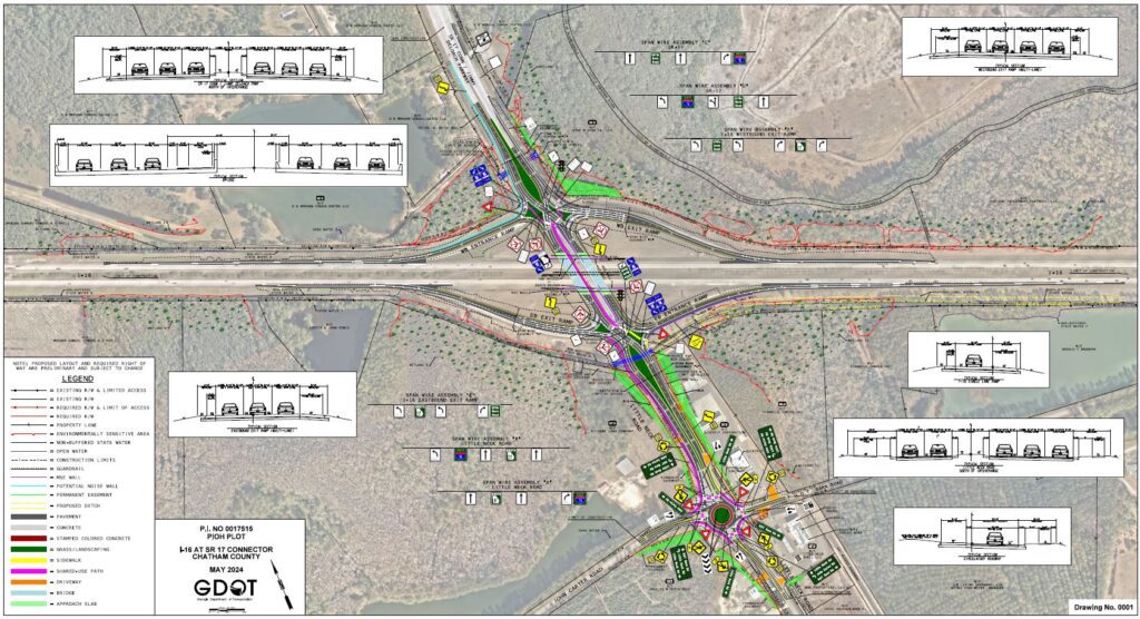 I-16 Widening | GDOT Project 0017515